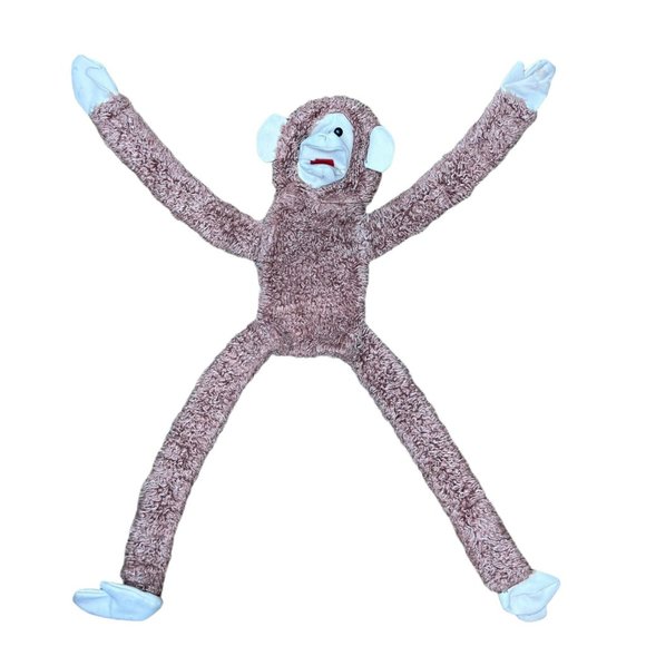 Handmade | Toys | Vintage 982 Brown Monkey Hand Puppet 38 Handmade Soft ...